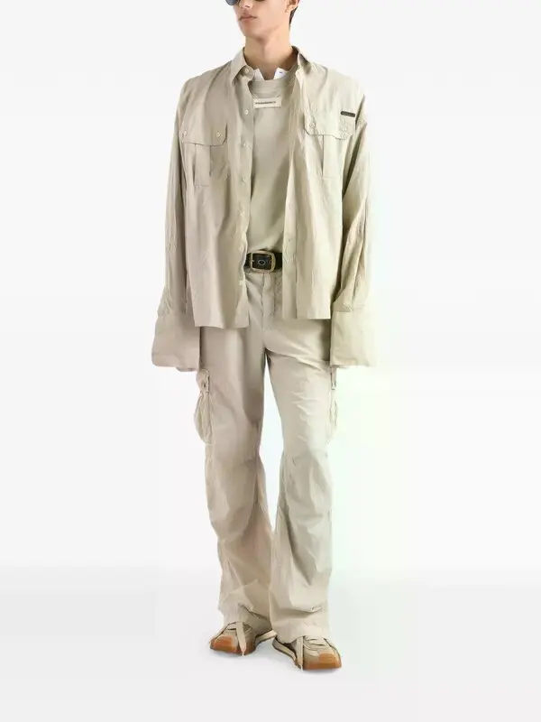 Dolce & Gabbana Poplin Trousers - Neutrals