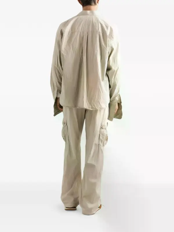 Dolce & Gabbana Poplin Trousers - Neutrals