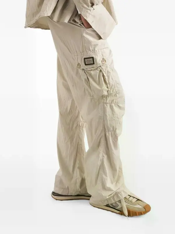 Dolce & Gabbana Poplin Trousers - Neutrals