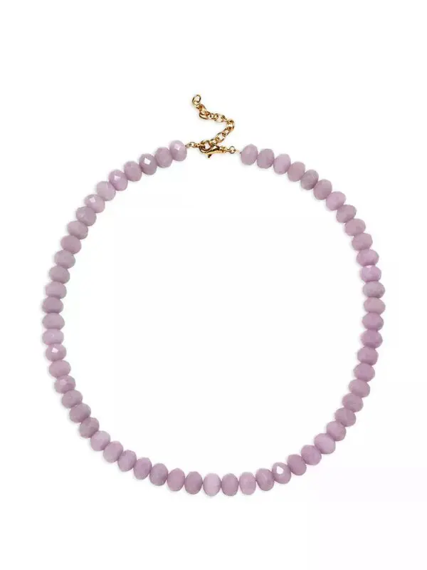 JENNIFER BEHR Rora Beaded Necklace - Purple