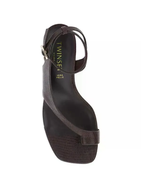 TWINSET Ankle-strap Sandals - Brown