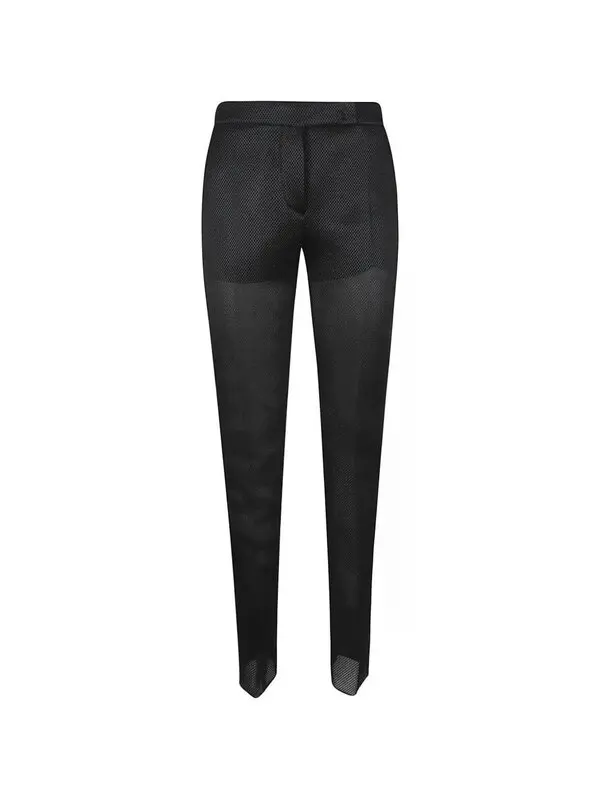 Max Mara Mesh Trousers - Black