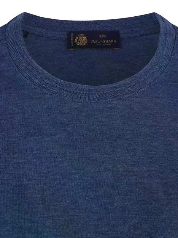 Paul & Shark Silk Crewneck T-shirt