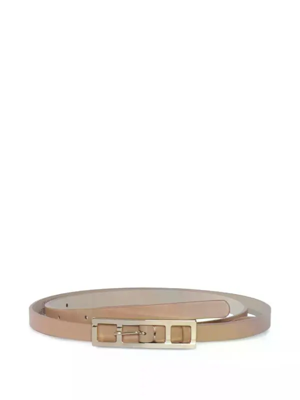 Fabiana Filippi Buckle Leather Belt - Neutrals