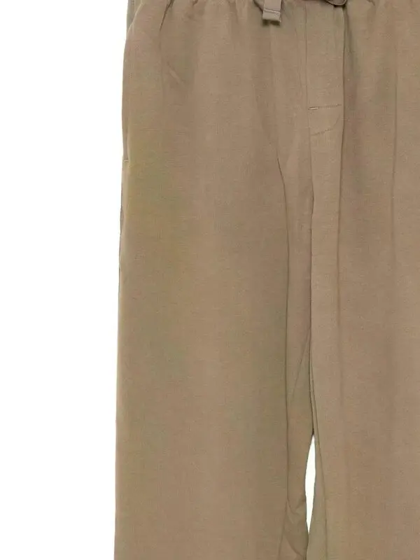 BOSS Logo-embroidered Trousers - Neutrals