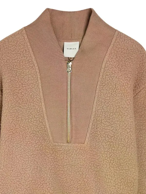 Varley Mumford Half-zip Sweater - Neutrals