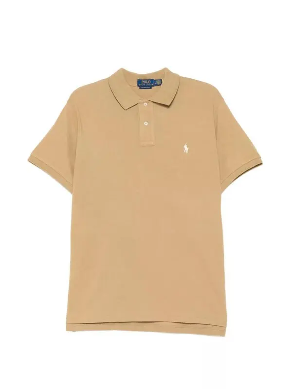 Polo Ralph Lauren The Icon Mesh Polo Shirt With Logo Embroidery