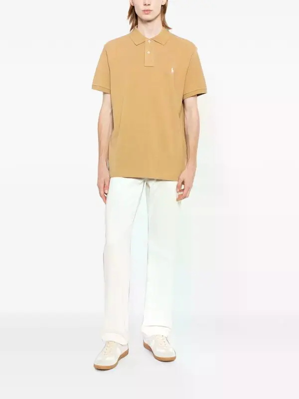 Polo Ralph Lauren The Icon Mesh Polo Shirt With Logo Embroidery