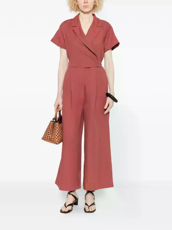 Max Mara Wide-leg Jumpsuit - Pink
