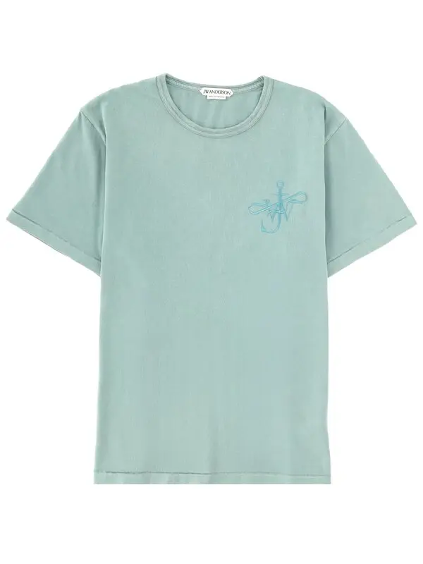 JW Anderson T-shirt With Logo - Azure