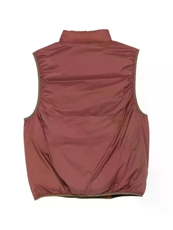 Auralee Ripstop Zip-neck Vest