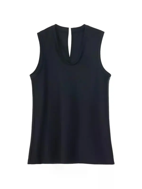 Carven Sleeveless Top - Black