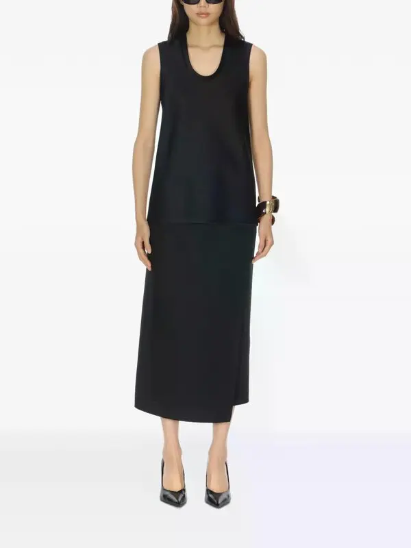 Carven Sleeveless Top - Black