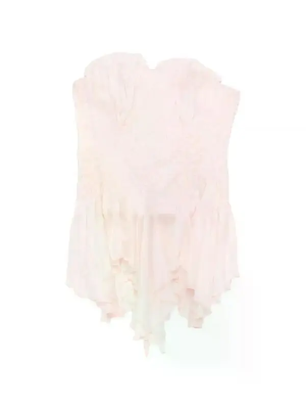 Aje Nisha Ruffled Bustier
