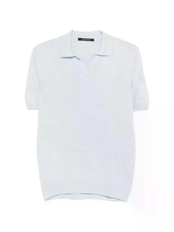 Tagliatore V-neck T-shirt - Blue