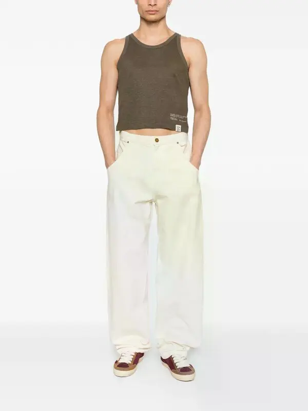 GOLDEN GOOSE Mara Text-print Tank Top