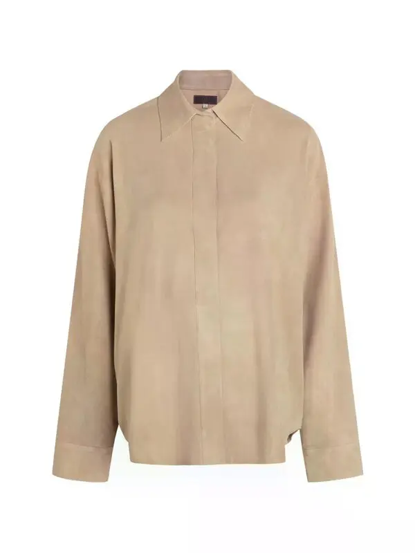 Stouls Polo-collar Shirt - Neutrals