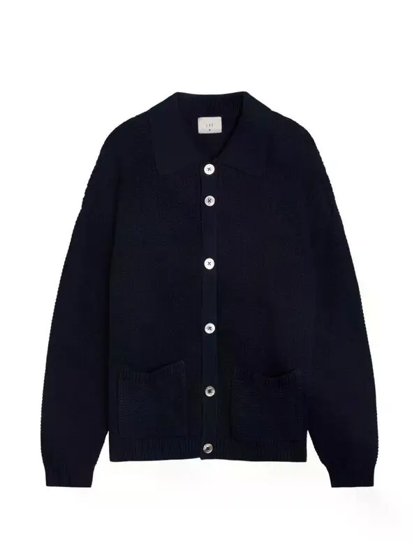 CHE Polo-collar Cardigan