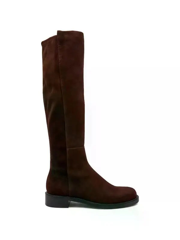 STUART WEITZMAN Panelled Knee-high Boots - Brown