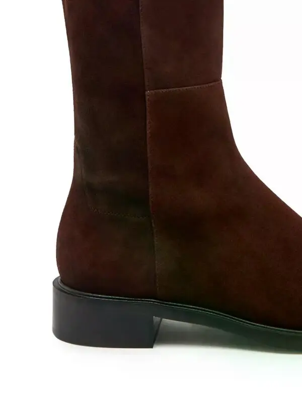 STUART WEITZMAN Panelled Knee-high Boots - Brown