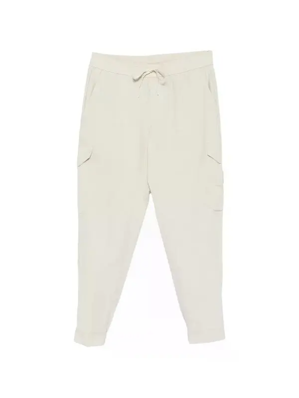 BOSS Drawstring Cargo Trousers - Neutrals
