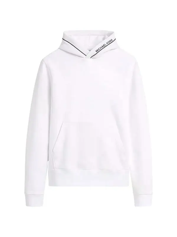 Michael Kors Hooded Graphic Sweatshirt - White