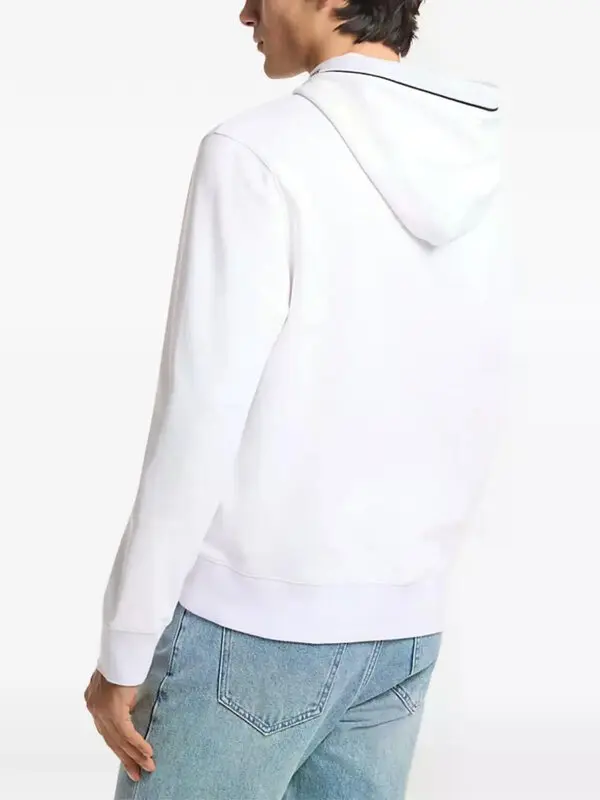 Michael Kors Hooded Graphic Sweatshirt - White