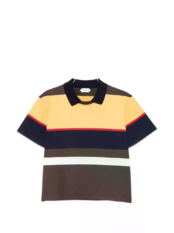 Versace Striped T-shirt - Brown