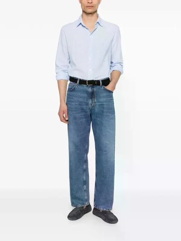 Emporio Armani Striped Shirt - Blue