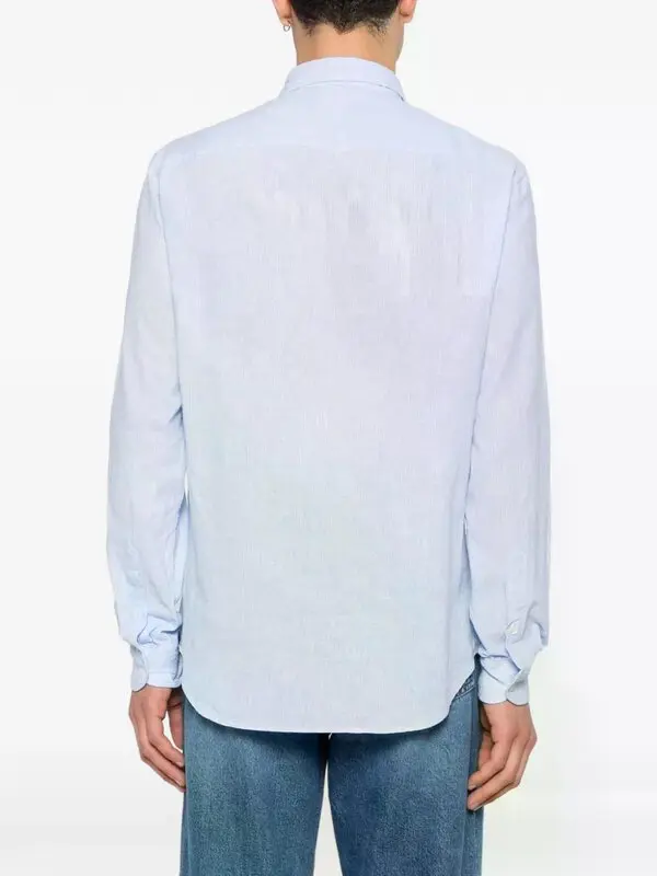 Emporio Armani Striped Shirt - Blue