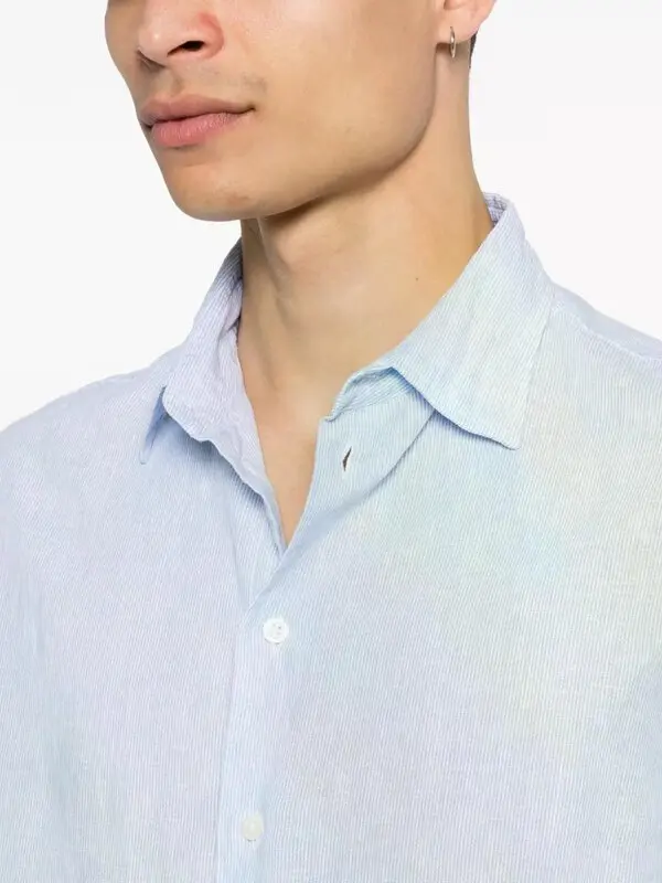 Emporio Armani Striped Shirt - Blue