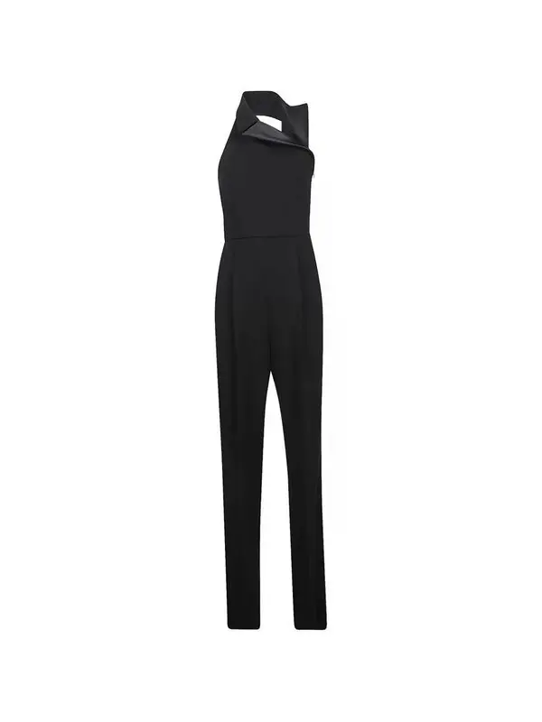 Max Mara Halterneck Jumpsuit - Black