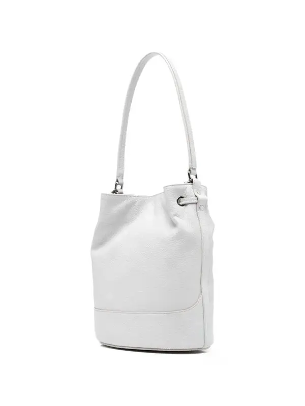 ZANELLATO Monda Leather Bucket Bag - Grey