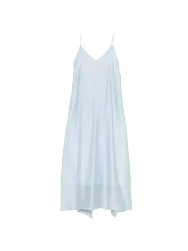 ELEH V-neck Maxi Dress - Blue