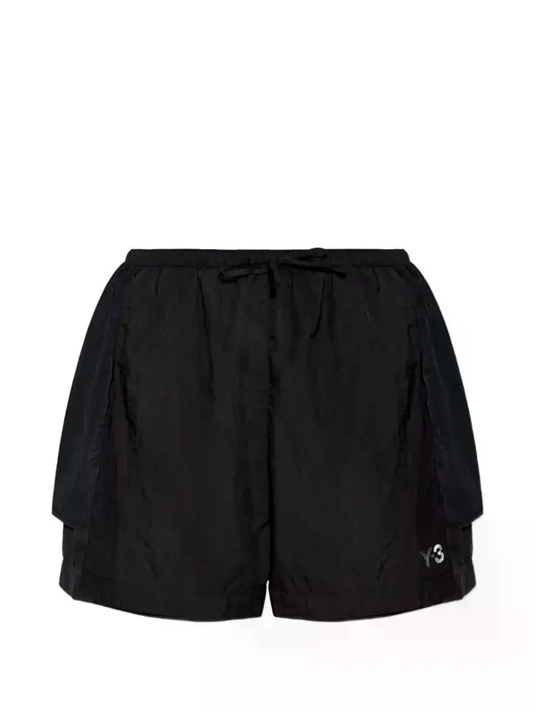Y3 Logo-print Shorts
