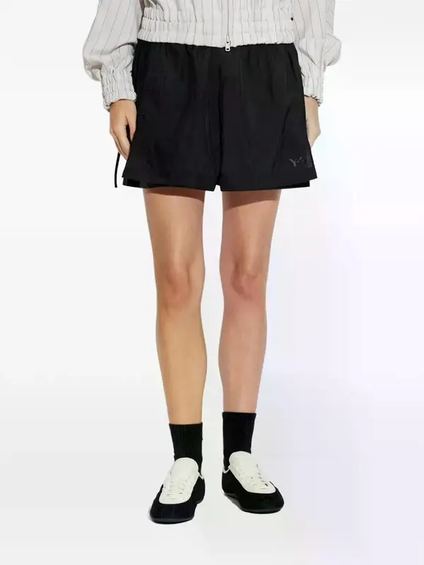 Y3 Logo-print Shorts