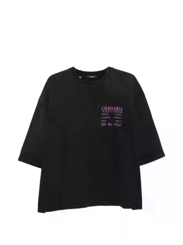 WILLY CHAVARRIA Graphic T-shirt - Black