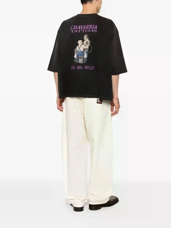 WILLY CHAVARRIA Graphic T-shirt - Black