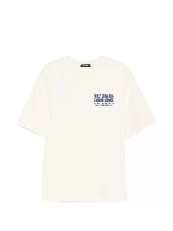 WILLY CHAVARRIA Short-sleeve Graphic T-shirt - Neutrals