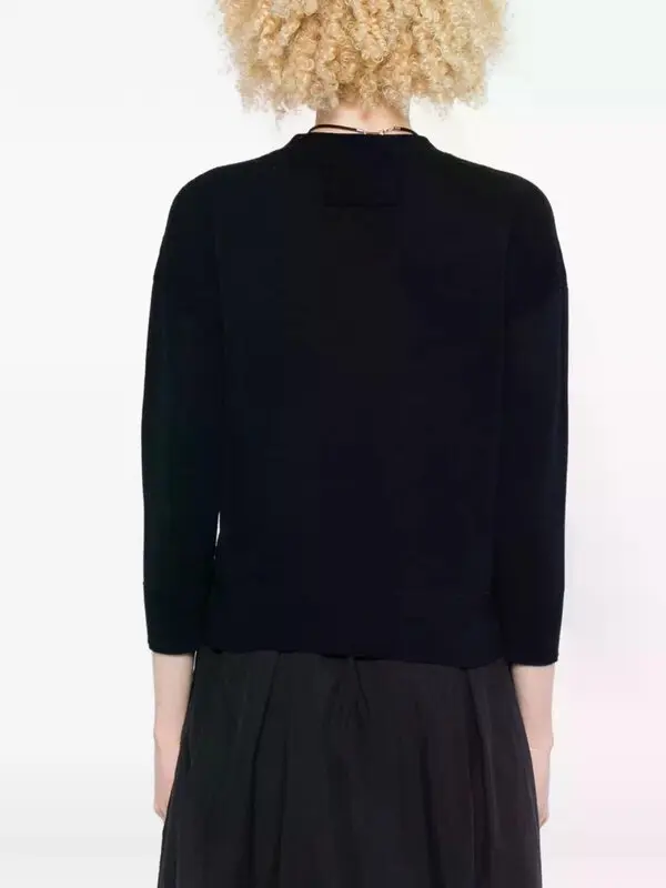NICHOLSON & NICHOLSON Buttoned V-neck Cardigan
