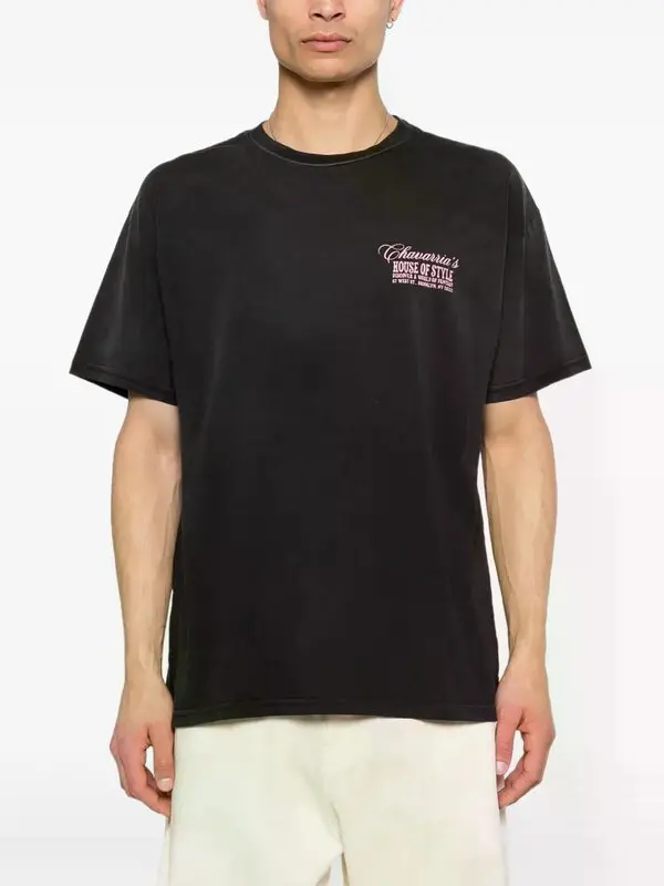 WILLY CHAVARRIA House Of Style Graphic T-shirt - Black