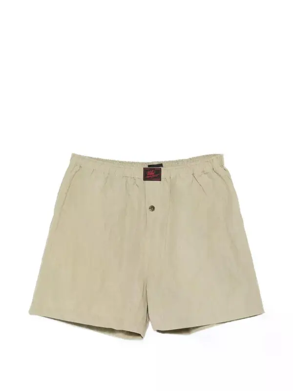 WILLY CHAVARRIA Elasticated-waist Shorts - Green