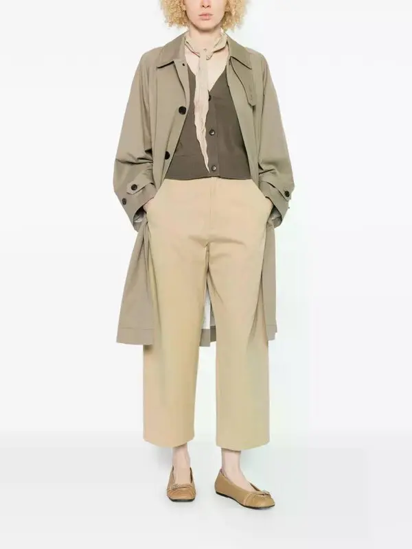 NICHOLSON & NICHOLSON Elasticated Cropped Trousers