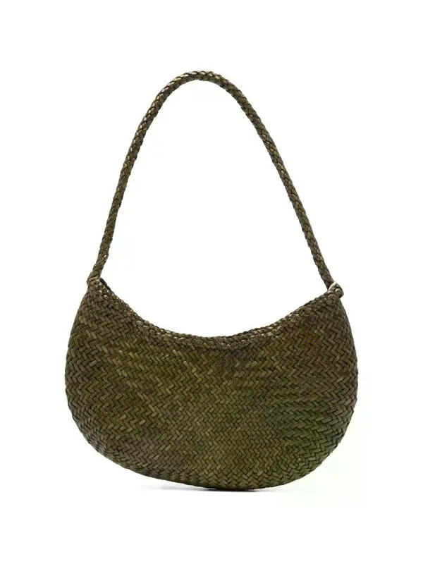 Dragon Diffusion Nova Luna Braided Shoulder Bag - Green