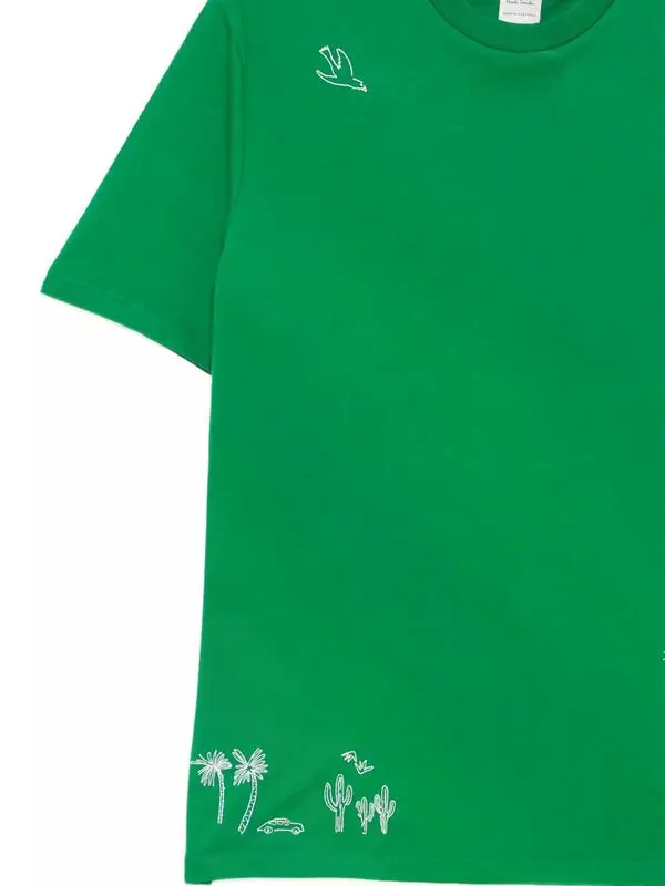Paul Smith Graphic-embroidered T-shirt