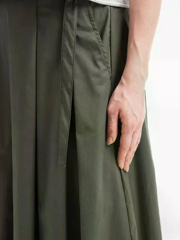 Izzue Pleated Skirt - Green