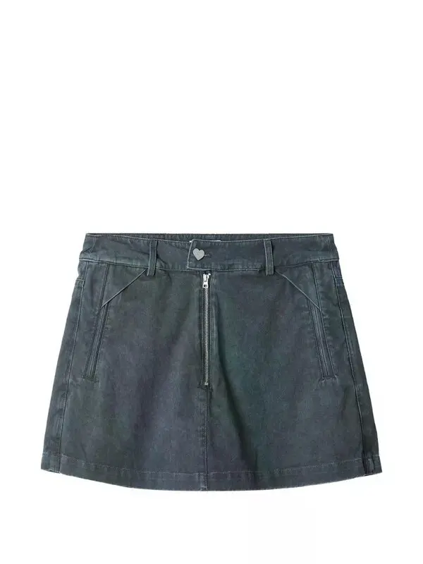 Izzue Zip-detail Skorts - Blue