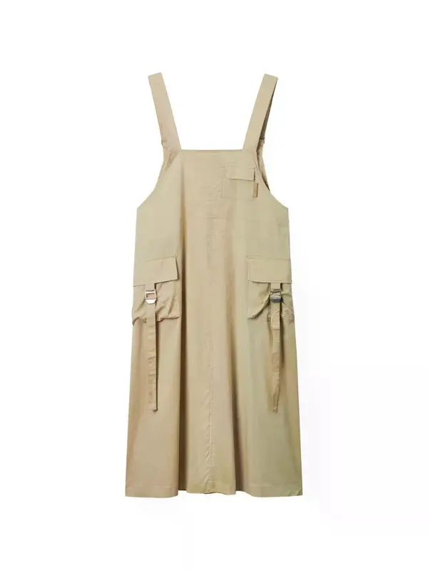 Izzue Flap-pocket Dungaree Dress