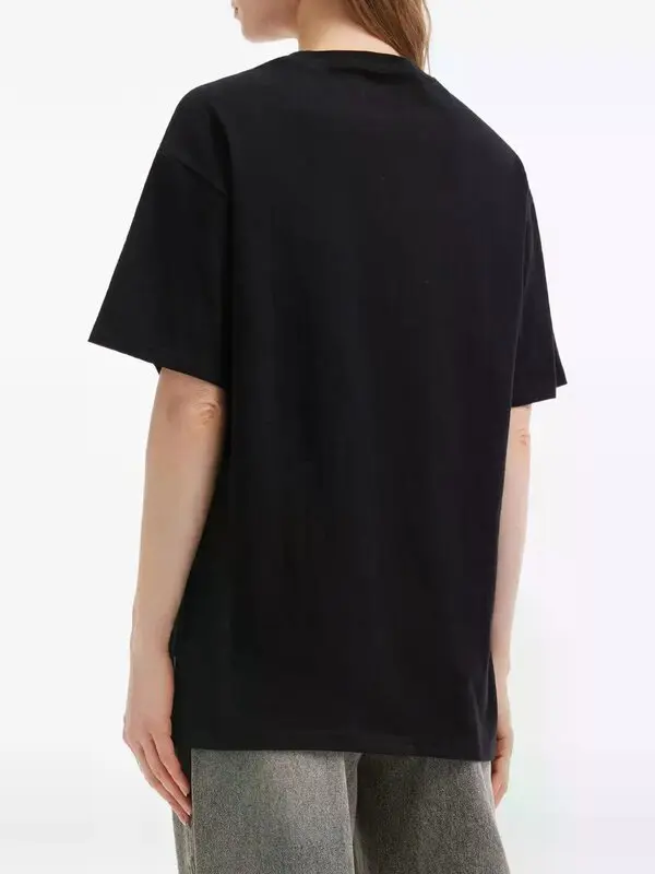 Izzue Graphic-print T-shirt - Black