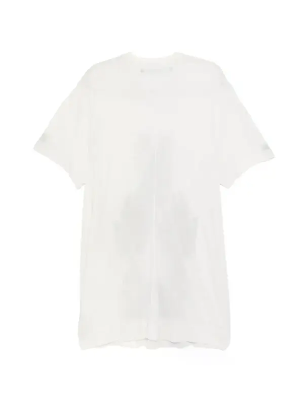 JULIUS Graphic-print T-shirt - Neutrals